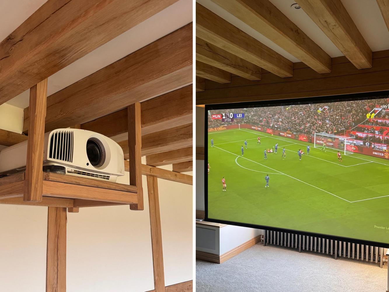 A Stunning Media Room in a Bespoke Oak-Framed Home | Home Cinema Case Study