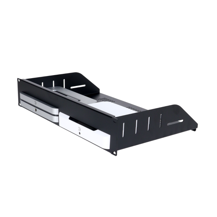 Pure Theatre 2U Rack Mount | Bluesound POWERNODE EDGE + Bluesound NODE